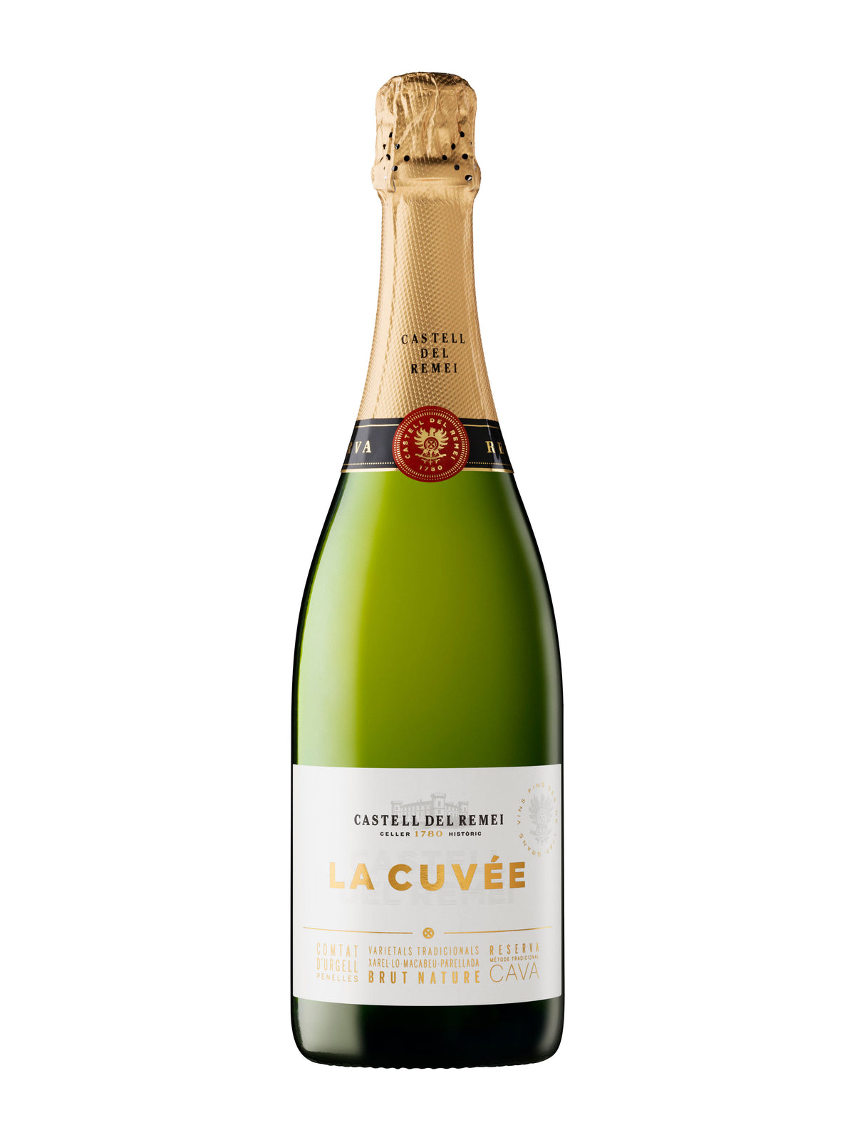 Cava la Cuvée Brut Nature Castell del Remei - Comprar cava Catalunya ...